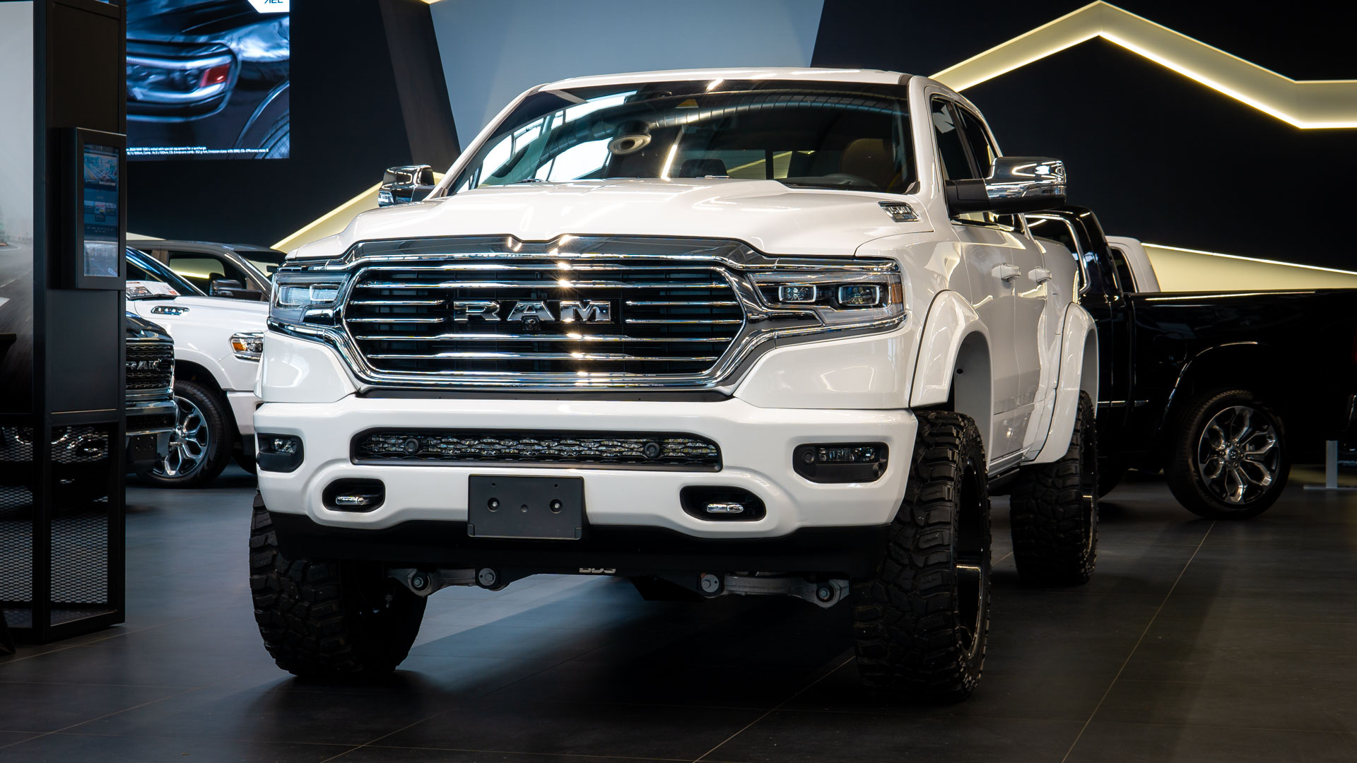2024 Dodge Ram 1500 Lifted White
